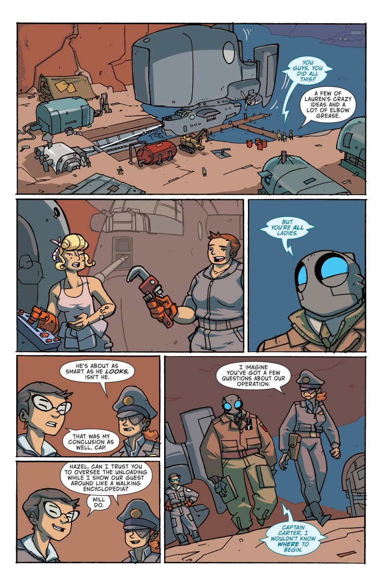 Webcomic: Atomic Robo - Giving bad guys a face full of SCIENCE since ...